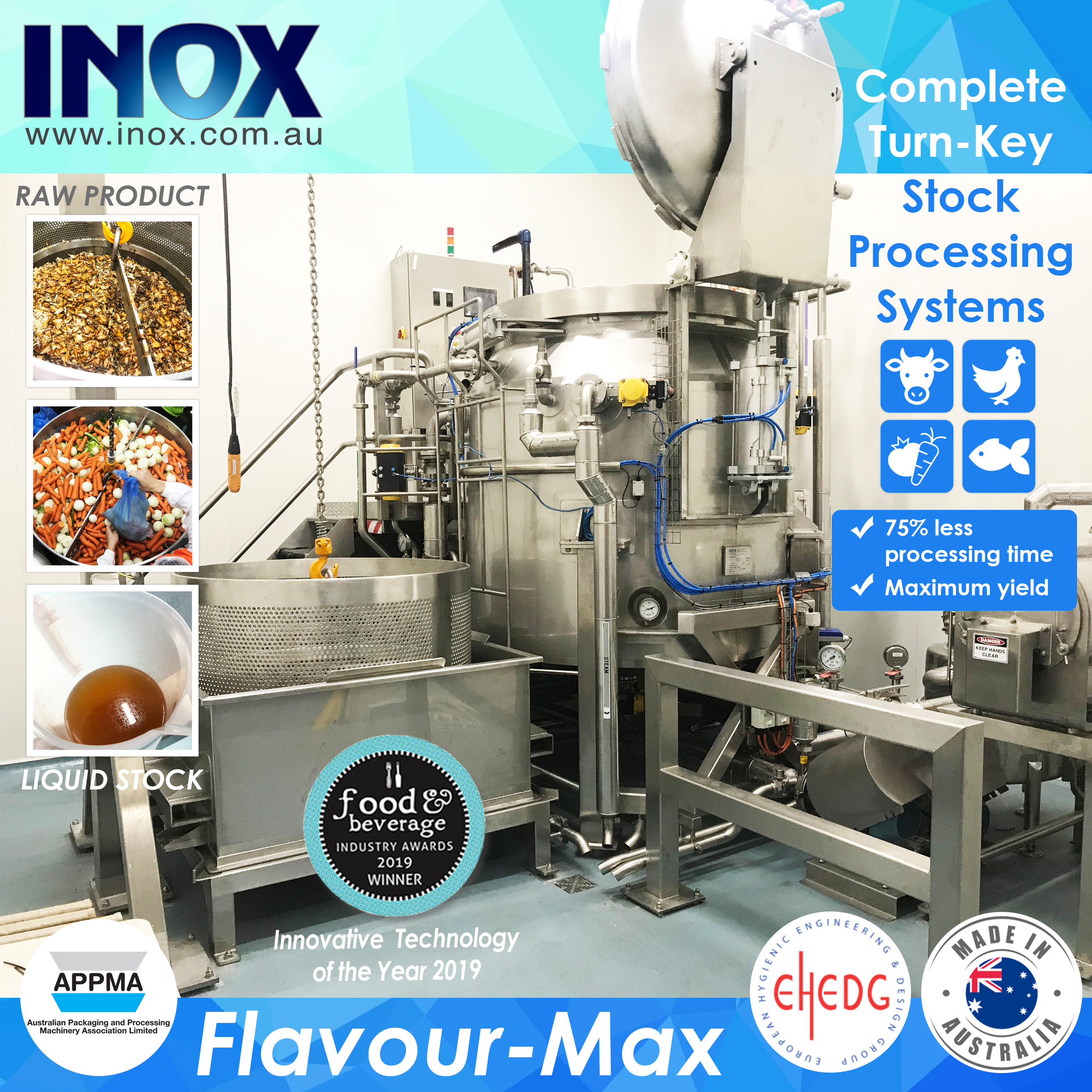 News - Food Processing Equipment & Systems - INOX Australia